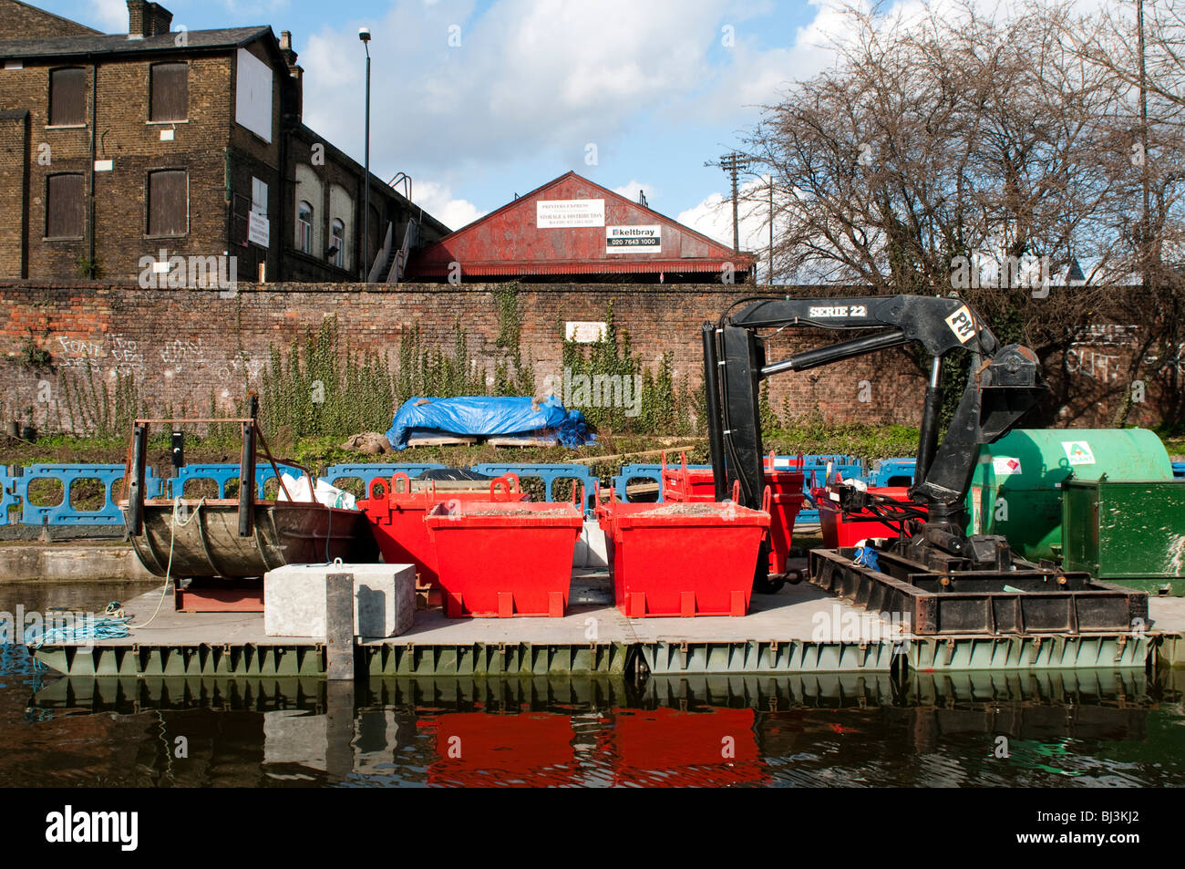 Kings Cross development project near York Way, London, UK Stock Photo ...