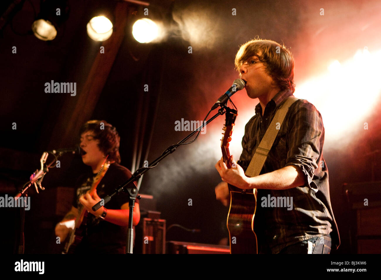 The U.S. singer and songwriter Josh Royse live in the Schueuer venue ...