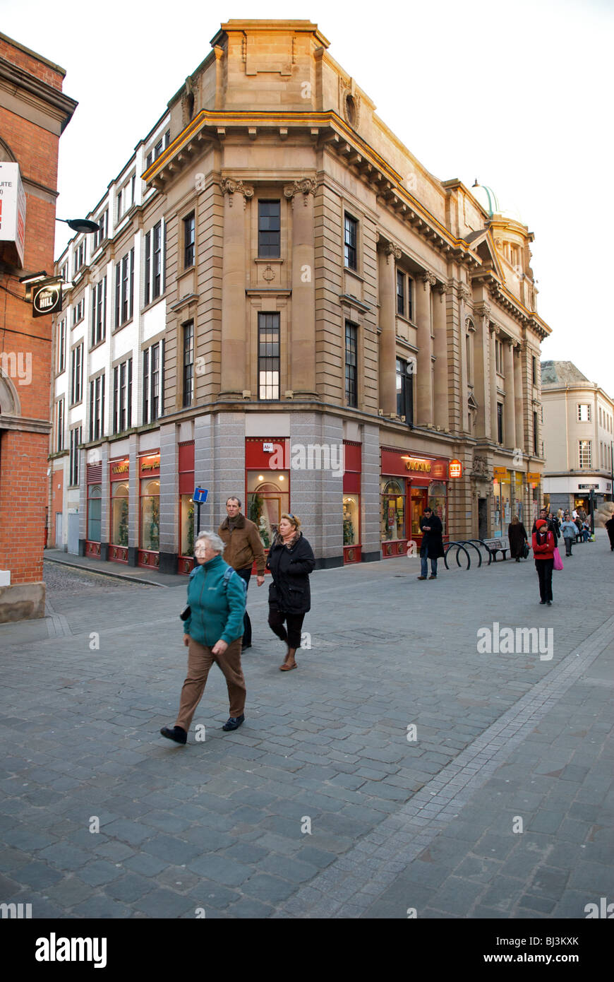 Derby city centre, Derbyshire Stock Photo - Alamy