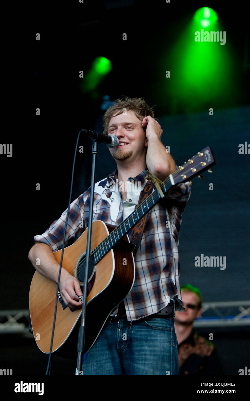 The Swiss singer and songwriter Rene Burrell aka Coal live at the Music ...