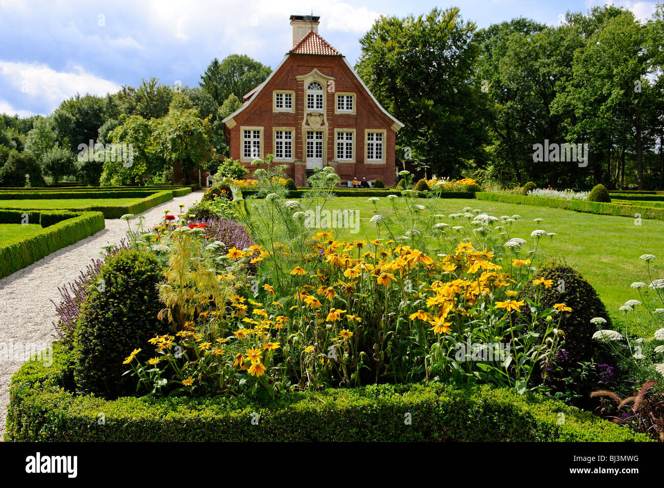 Haus Rueschhaus, built 1745-1748 by J.K. Schlaun, home of Annette von ...