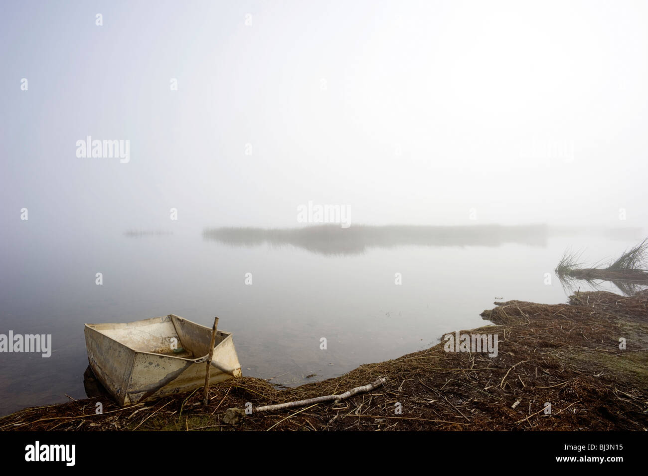 Lago del Matese lake in the Parco del Matese regional park, Campania ...