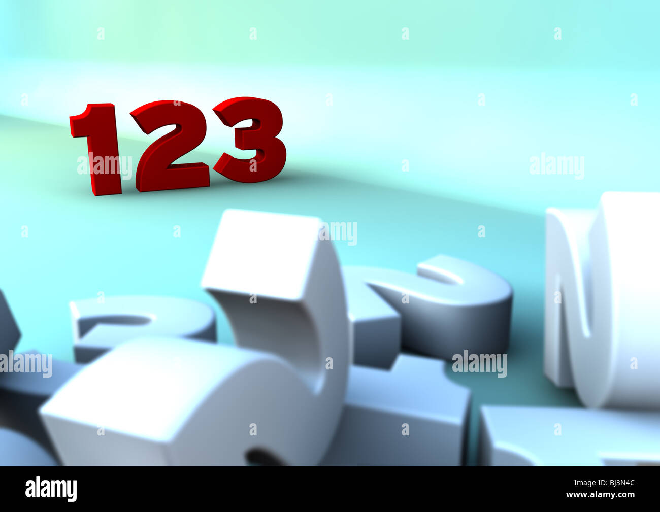 123 numbers hi-res stock photography and images - Alamy