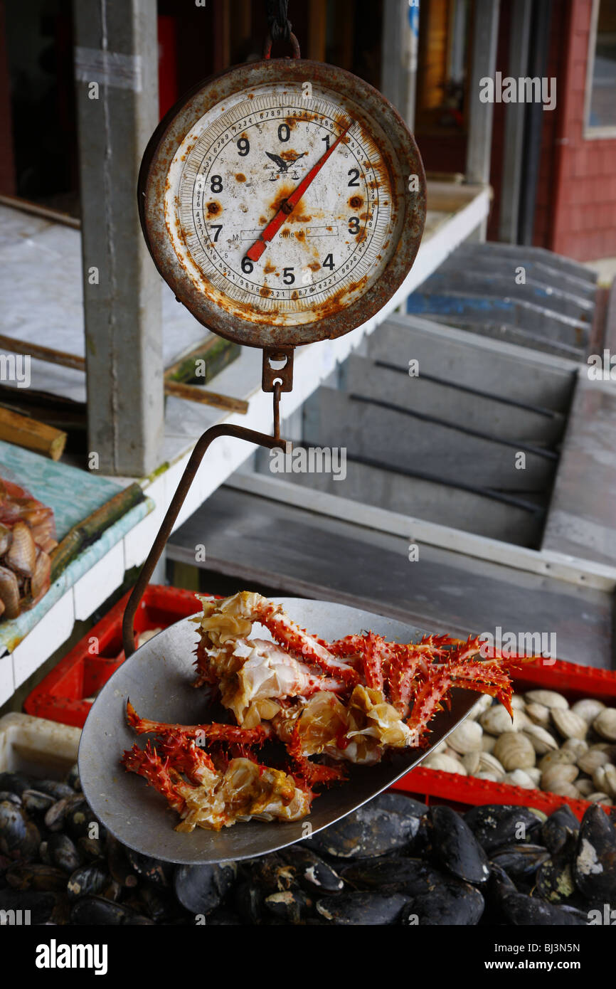 Market scale scales selling weighing hi-res stock photography and ...
