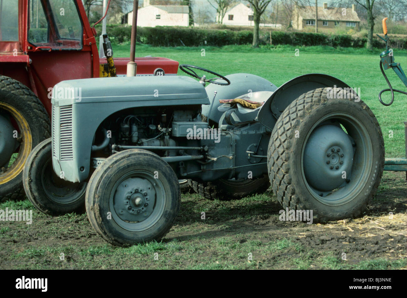 Farm machinery, Ferguson TE20, 'Little Grey Fergie' tractor, ca. 1955 ...