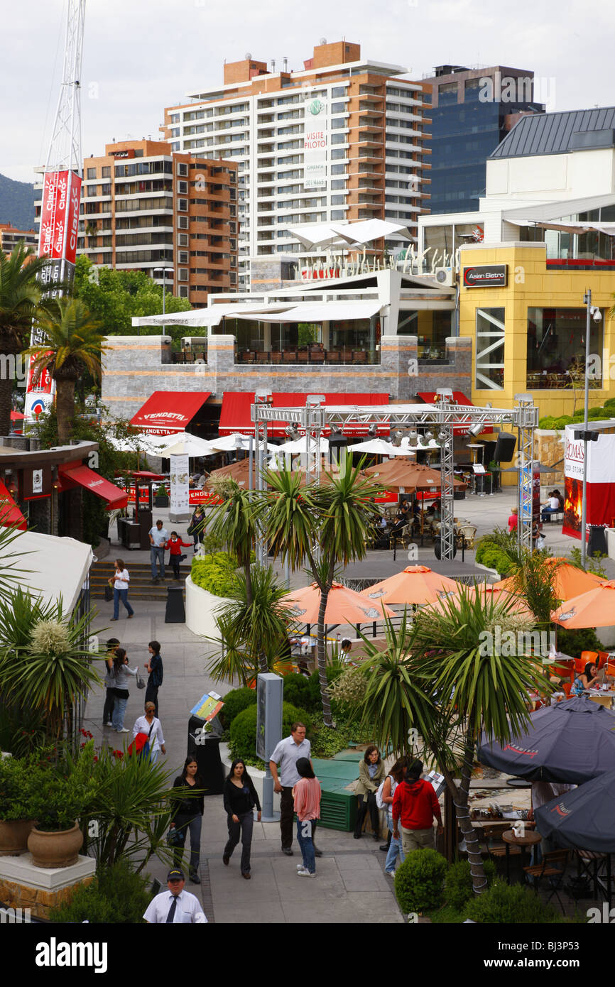 Exterior, shopping center, Santiago de Chile, Chile, South America ...