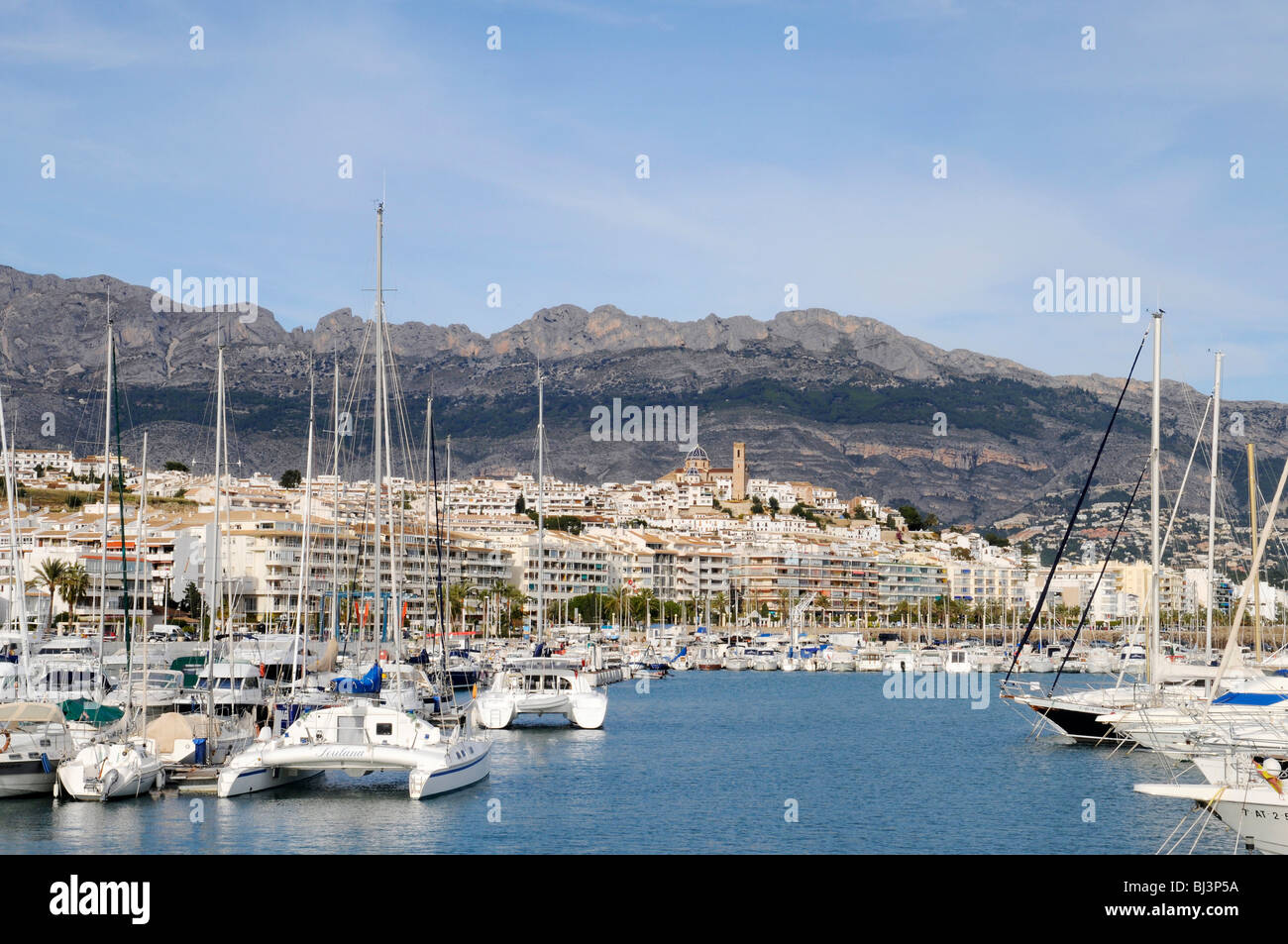 Catamaran, ships, marina, harbor, Altea, Costa Blanca, Alicante ...