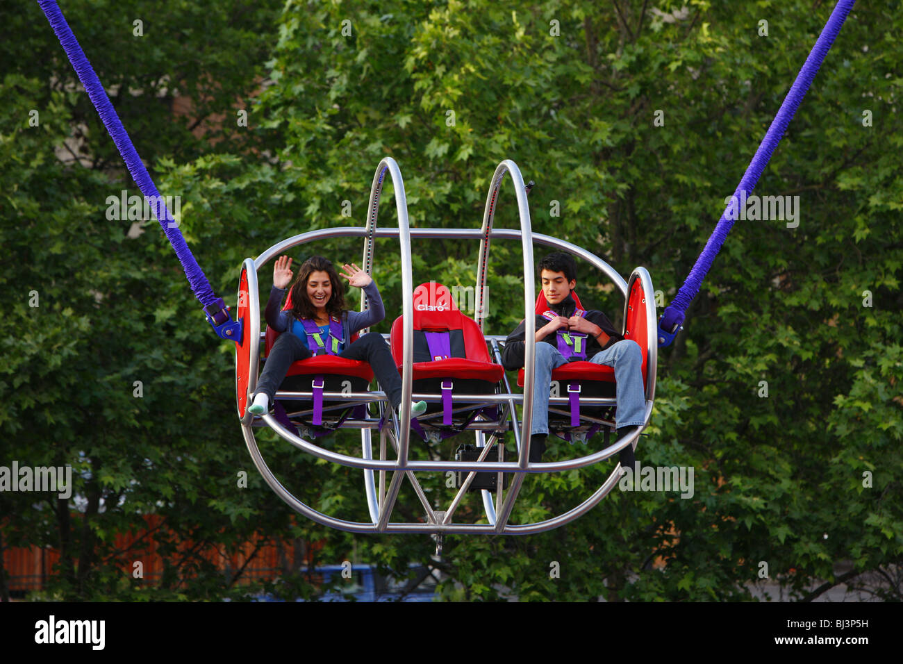 Fun at the mall, Santiago de Chile, Chile, South America Stock Photo ...