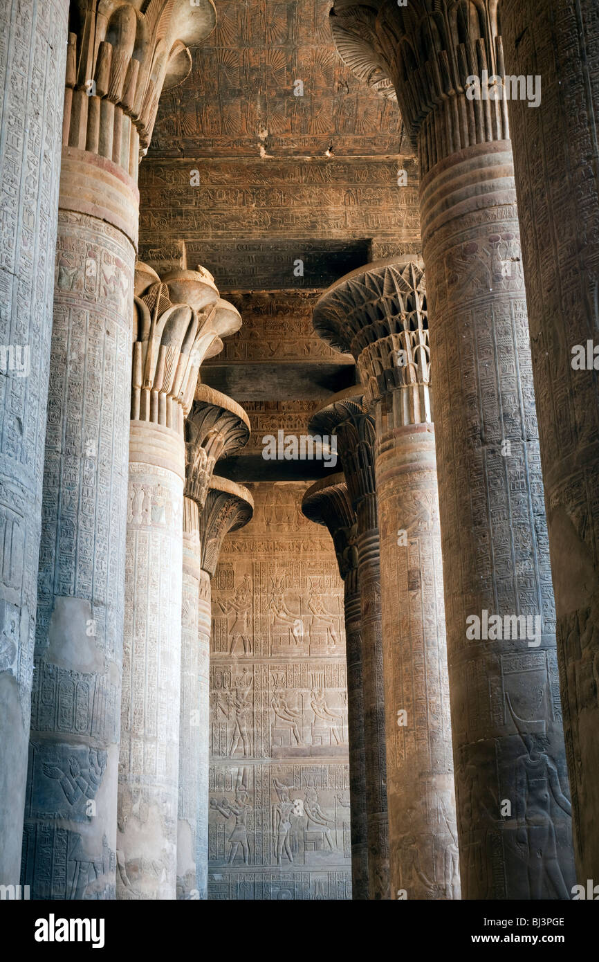 The Temple of Esna, Egypt Stock Photo - Alamy