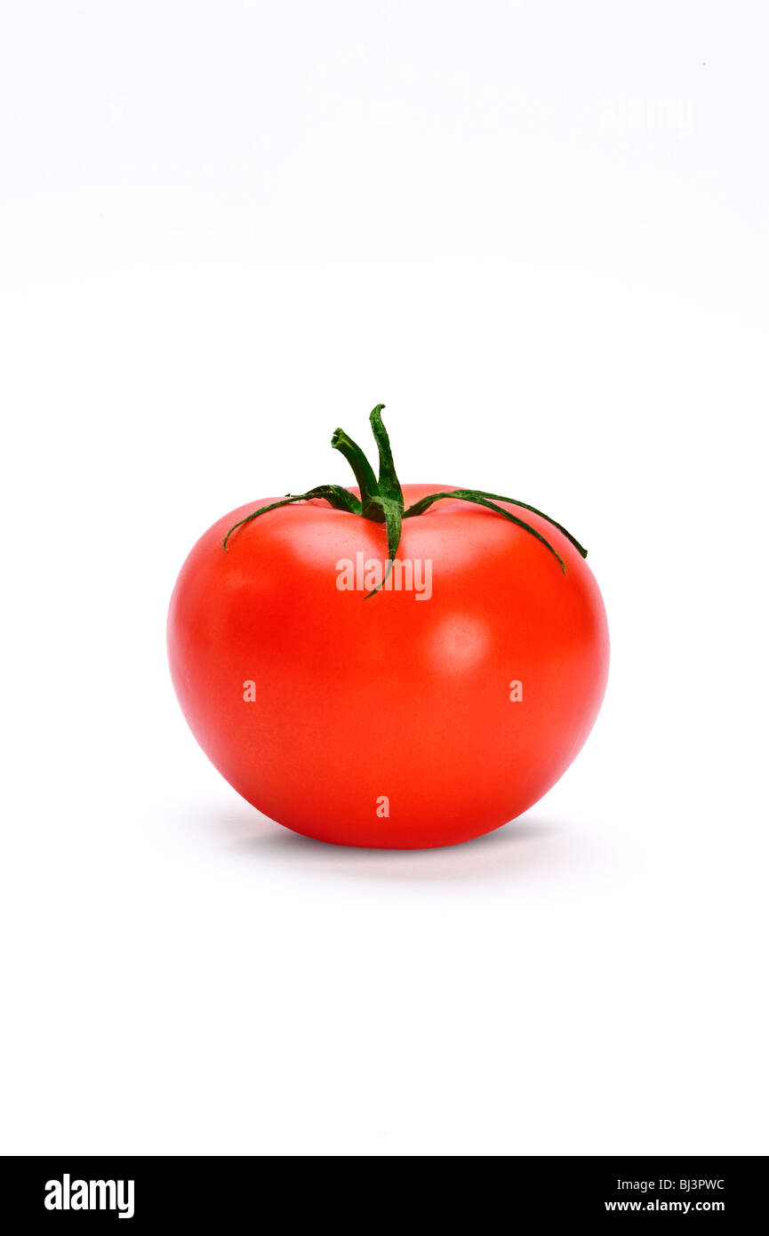 fresh tomatoe isolated over white background Stock Photo - Alamy