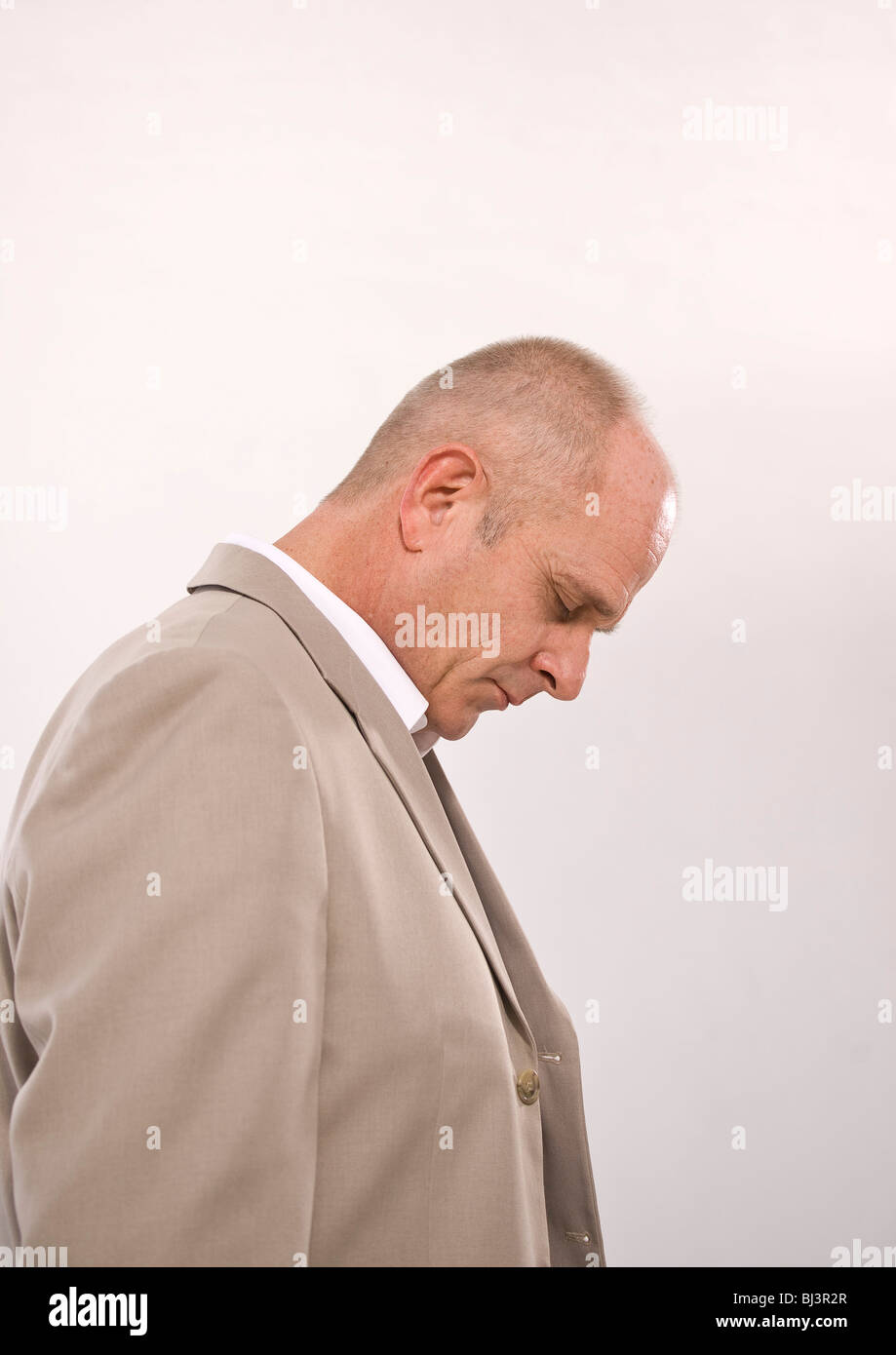 His eyes are downcast hi-res stock photography and images - Alamy