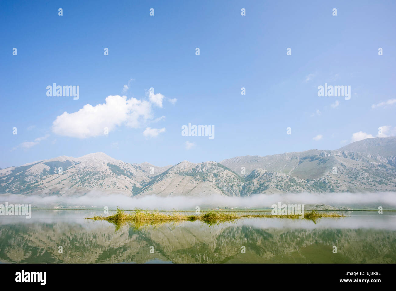 Lago del Matese lake in the Parco del Matese regional park, Campania ...
