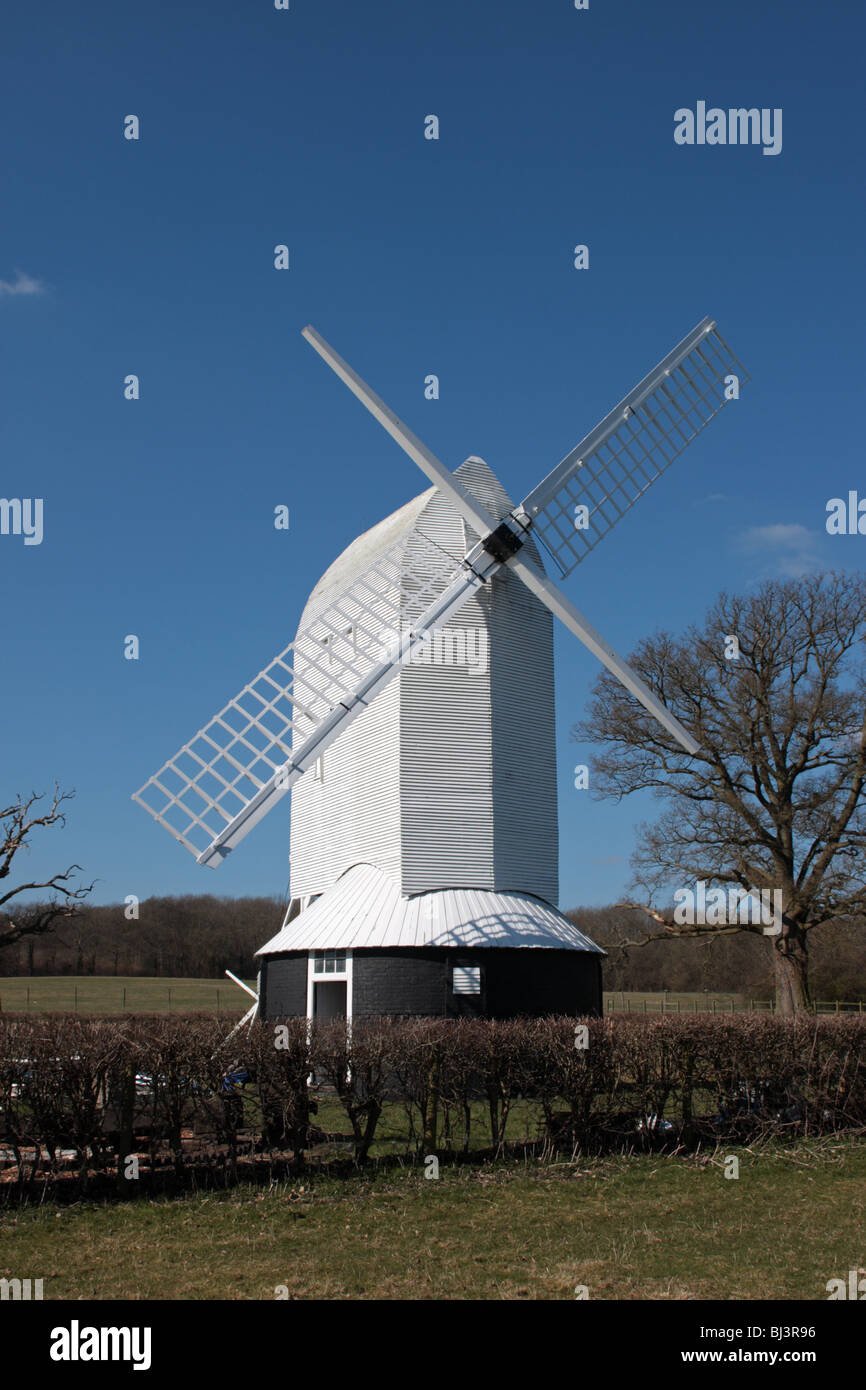 Lowfield Heath Windmill Charlwood Surrey UK Stock Photo - Alamy