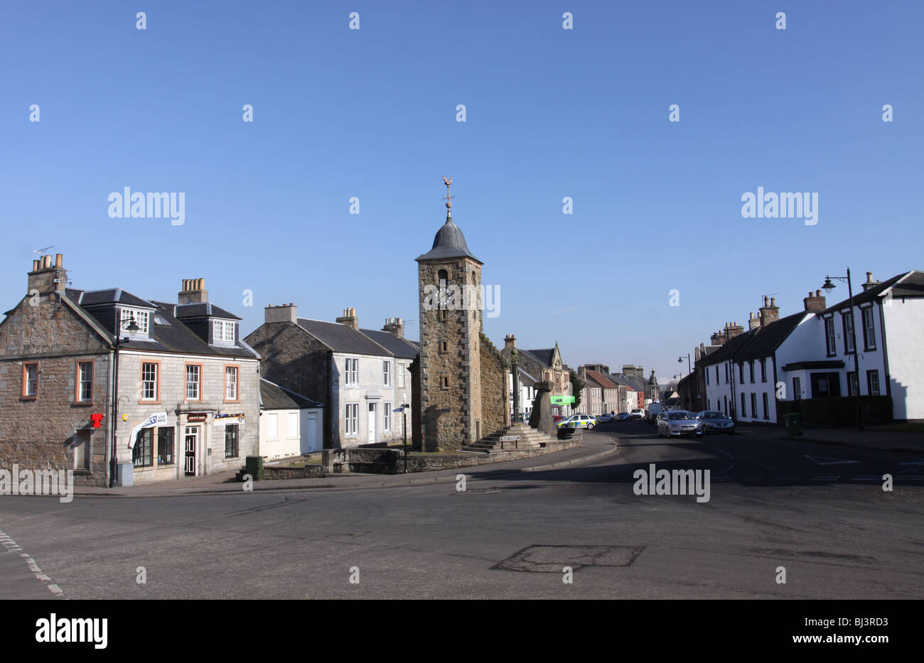 Architecture building scotland clackmannanshire hi-res stock ...