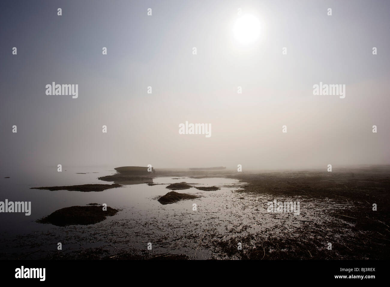 Lago del Matese lake in the Parco del Matese regional park, Campania ...