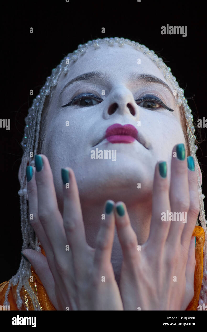 A mime Stock Photo - Alamy