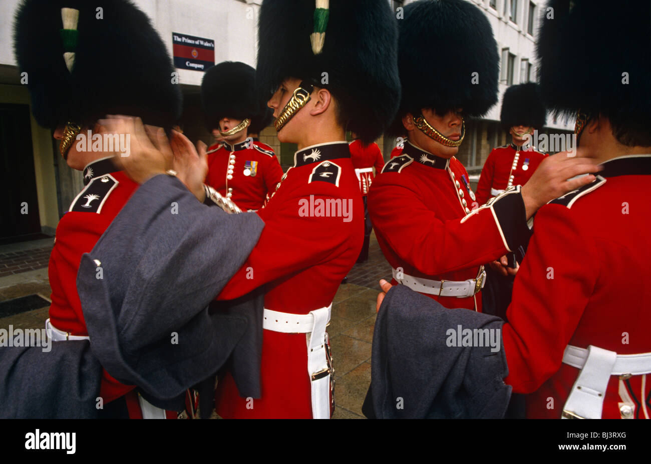 Welsh guards uniform hi-res stock photography and images - Alamy