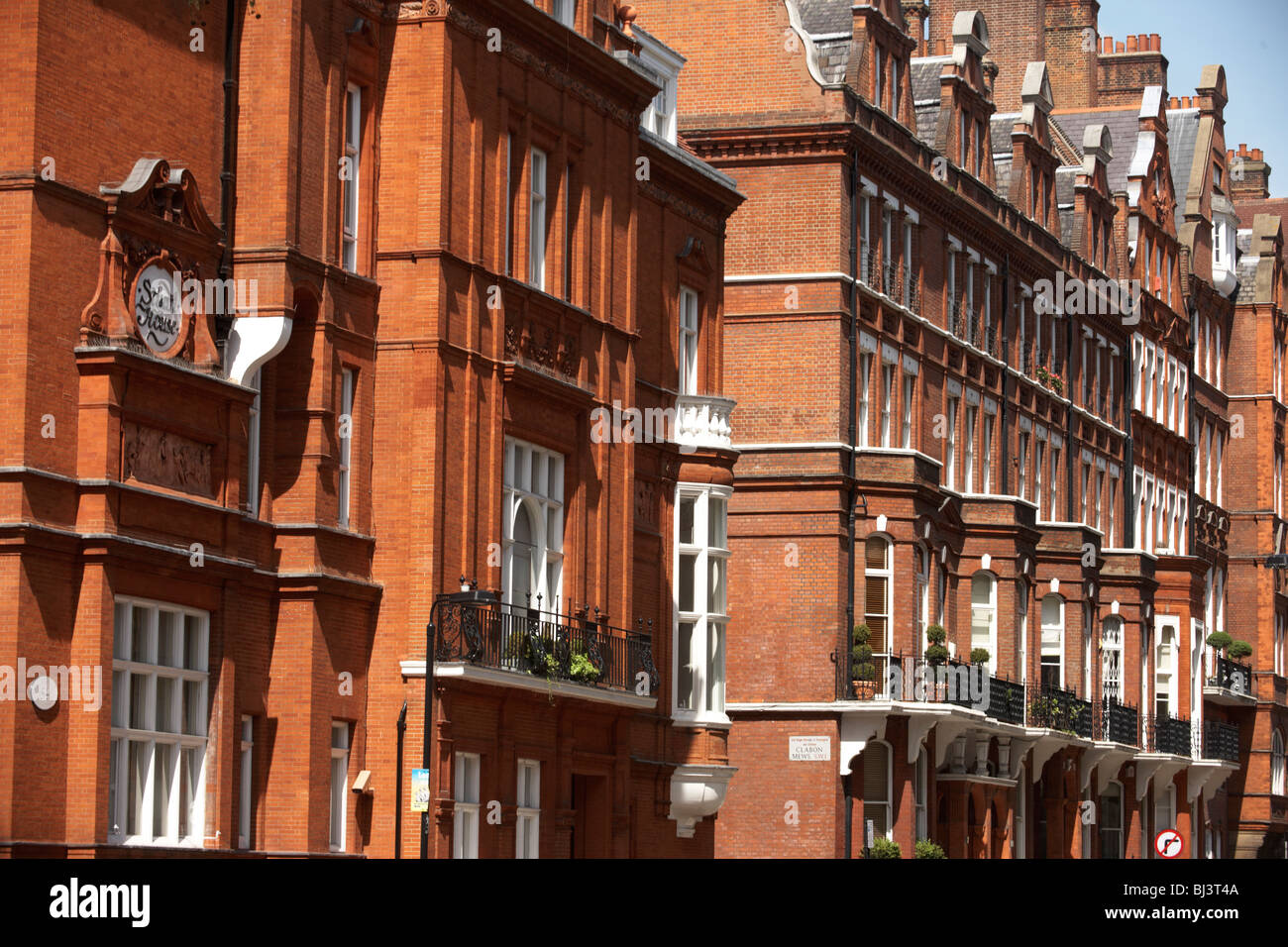 Red brick and bay windows, railings and high-ceilinged rooms, grand ...