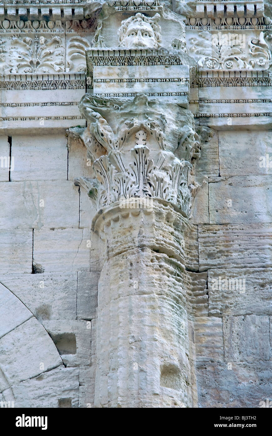 Roman ruins, Vienne, Rhone Valley, France Stock Photo - Alamy