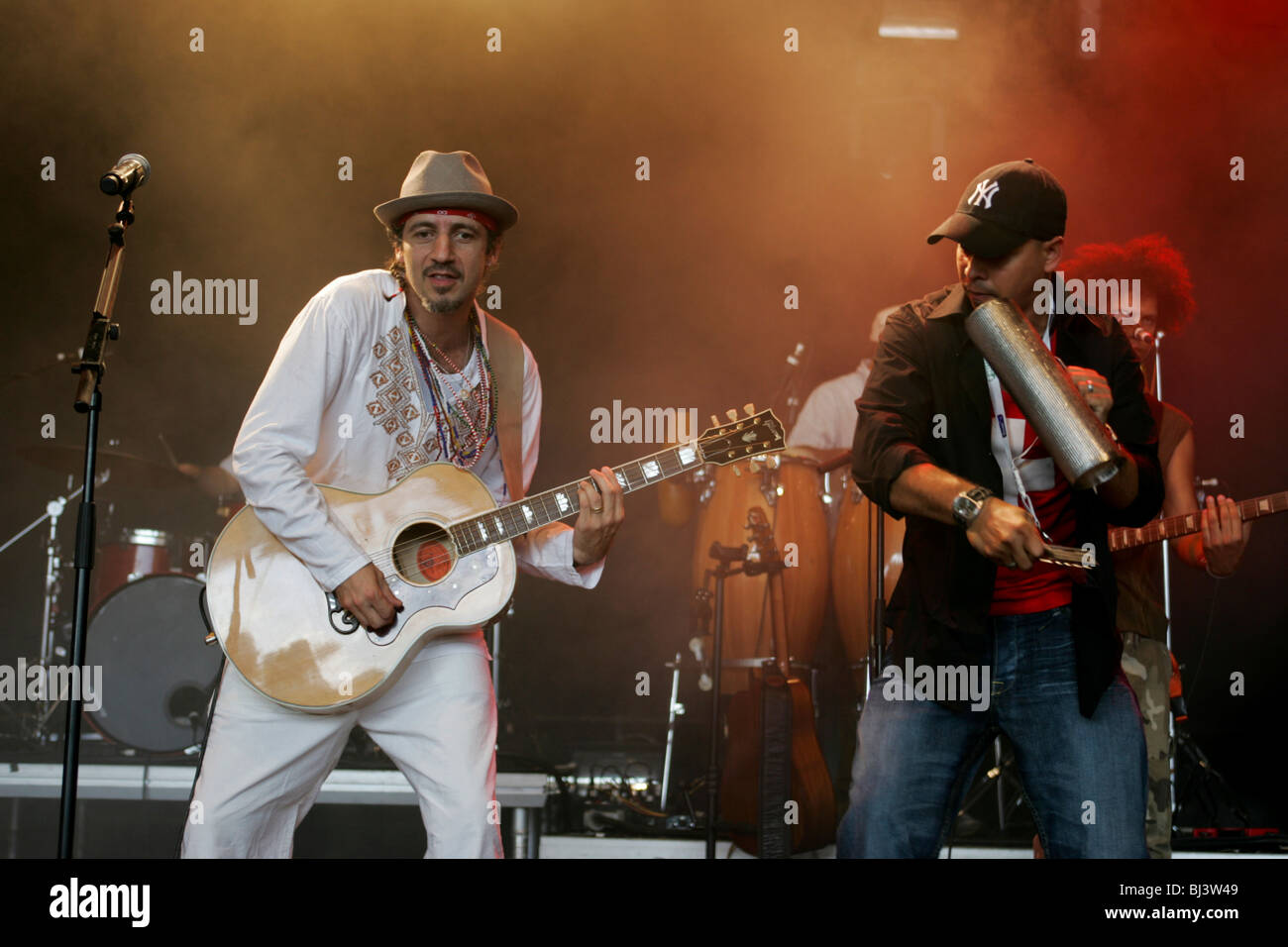 Bruno Garcia, Spanish-French singer and frontman of the band Sergent ...