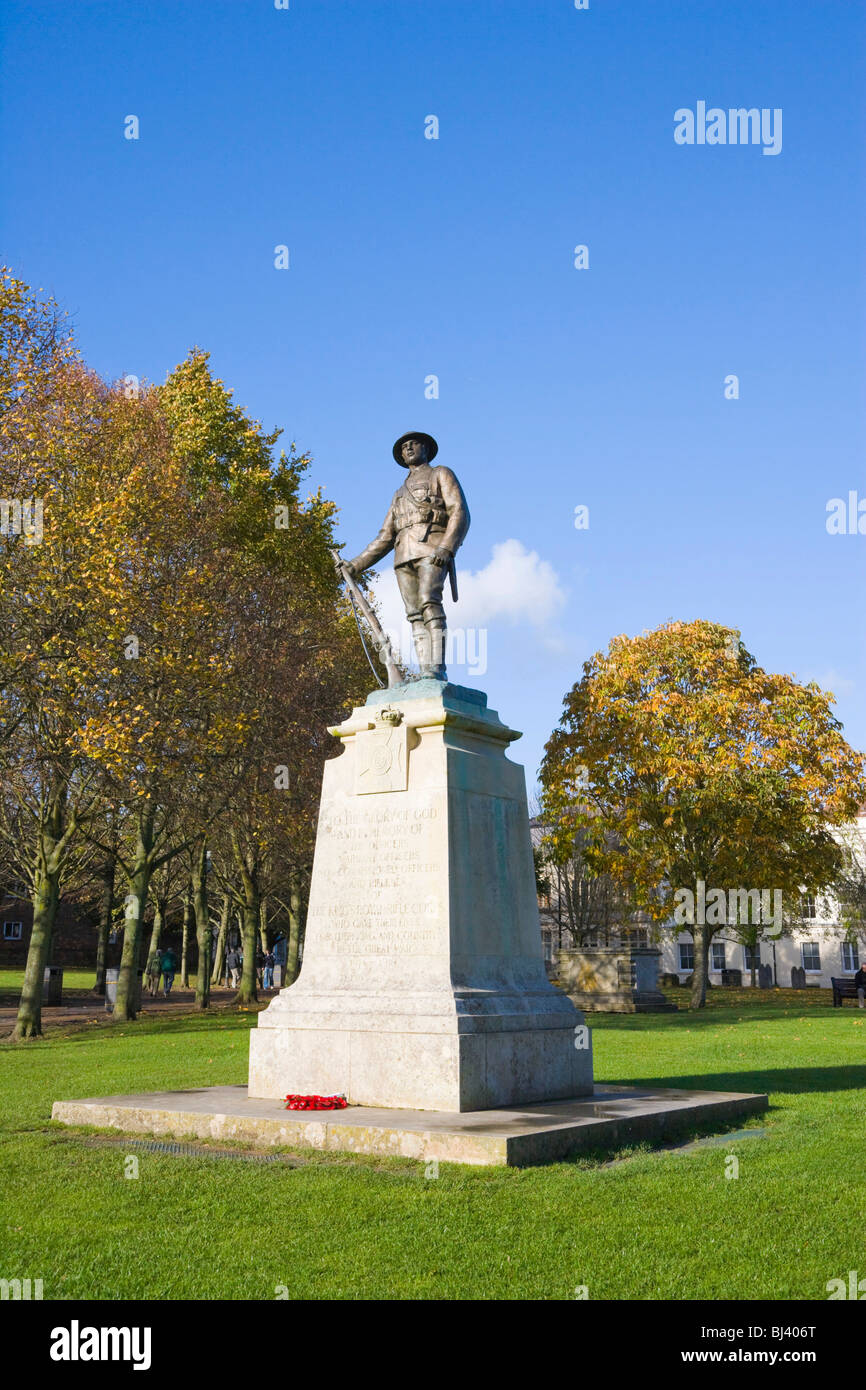 Kings royal rifle corps war memorial hi-res stock photography and ...