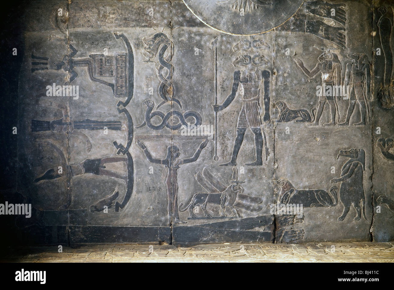 ceiling of the Temple of Esna, Egypt Stock Photo - Alamy