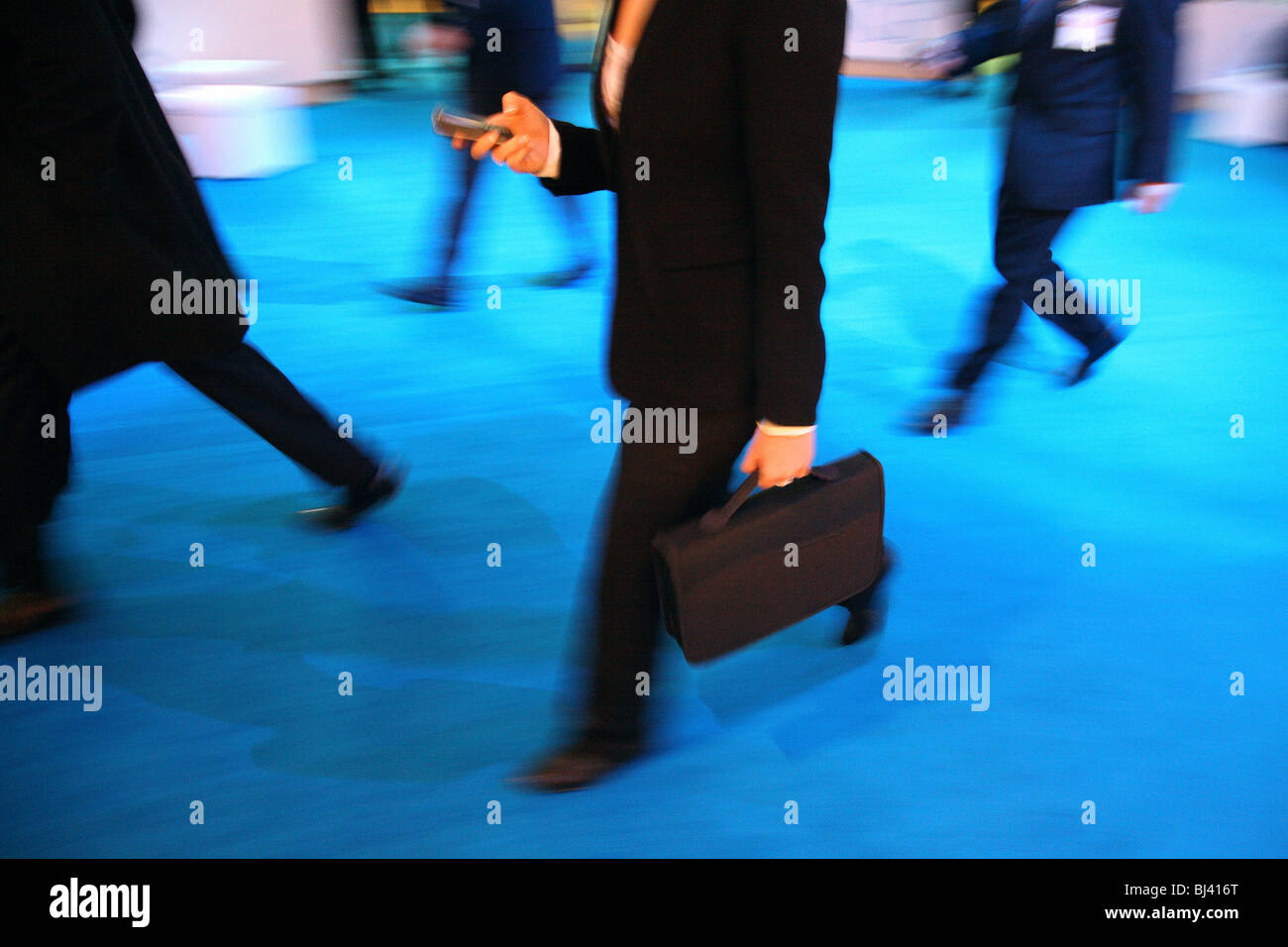 People in a hurry Stock Photo - Alamy