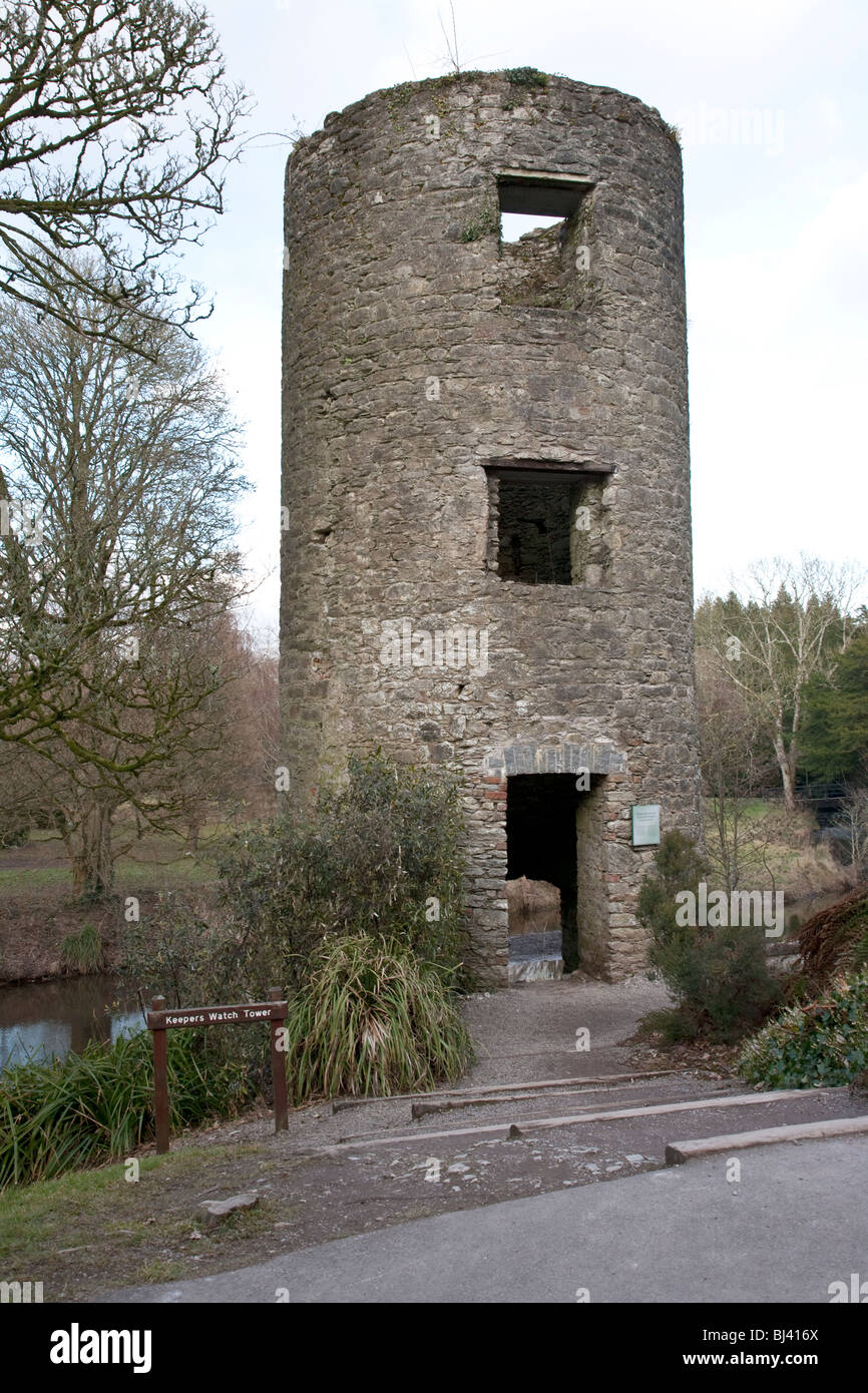 Round Tower Blarney Castle Ireland Stock Photo - Alamy