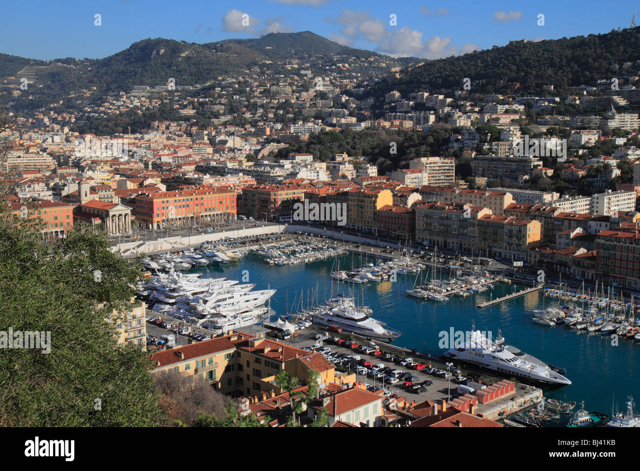 Nice, france, overlook, castle hill hi-res stock photography and images ...