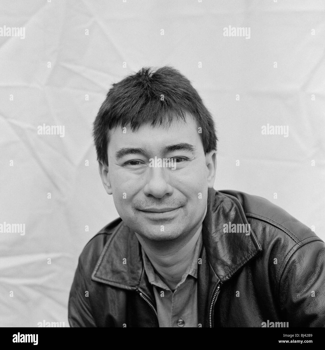 Author Peter Ho Davies at the Guardian Hay Festival, Hay-on-Wye, Wales ...