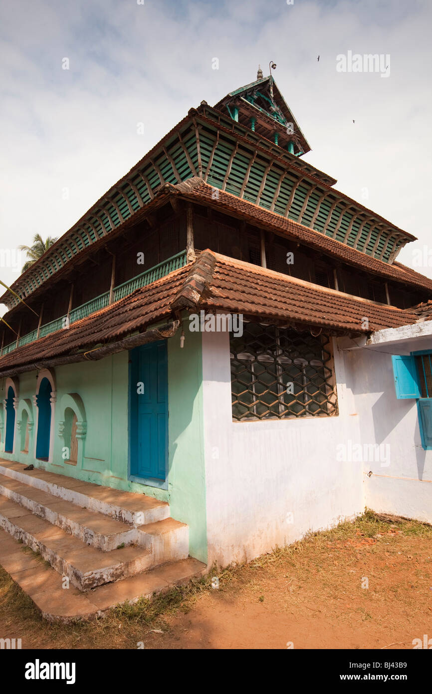 India, Kerala, Calicut, Kozhikode, Kuttichira, Mishkal Mosque, rebuilt ...