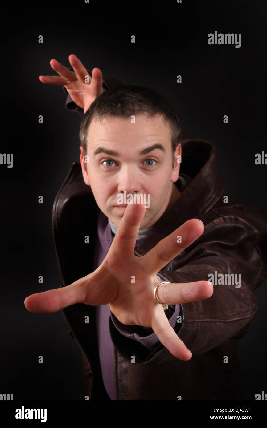 Cool Man Action High Resolution Stock Photography and Images - Alamy