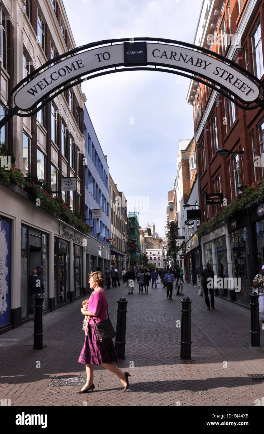 Carnaby Street London Stock Photo - Alamy