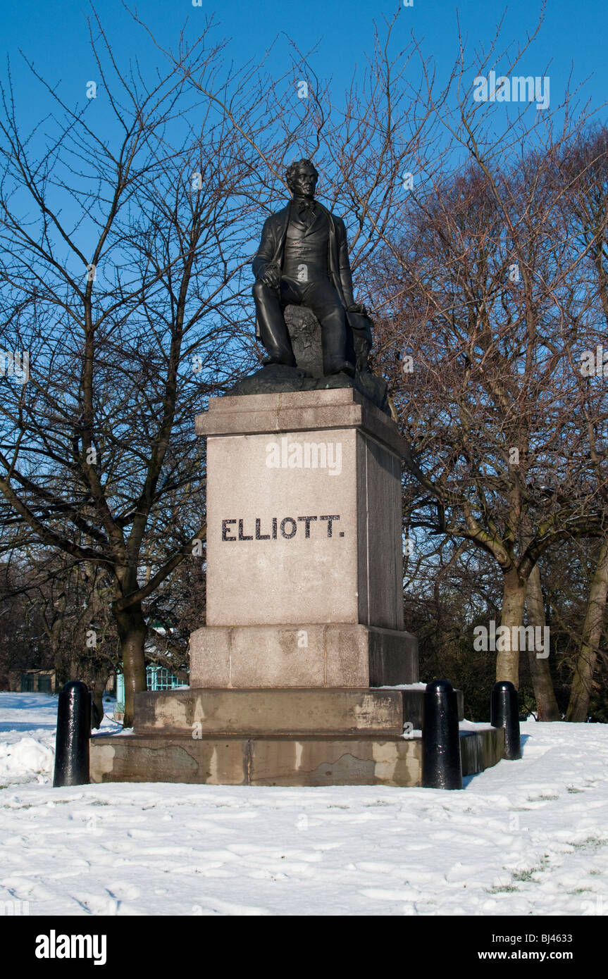 Statue ebenezer elliott hi-res stock photography and images - Alamy