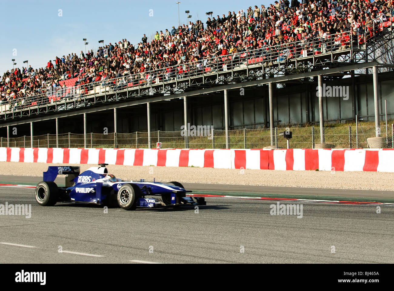 Nico HUELKENBERG (GER) in the Williams FW 32 race car during Formula 1 ...