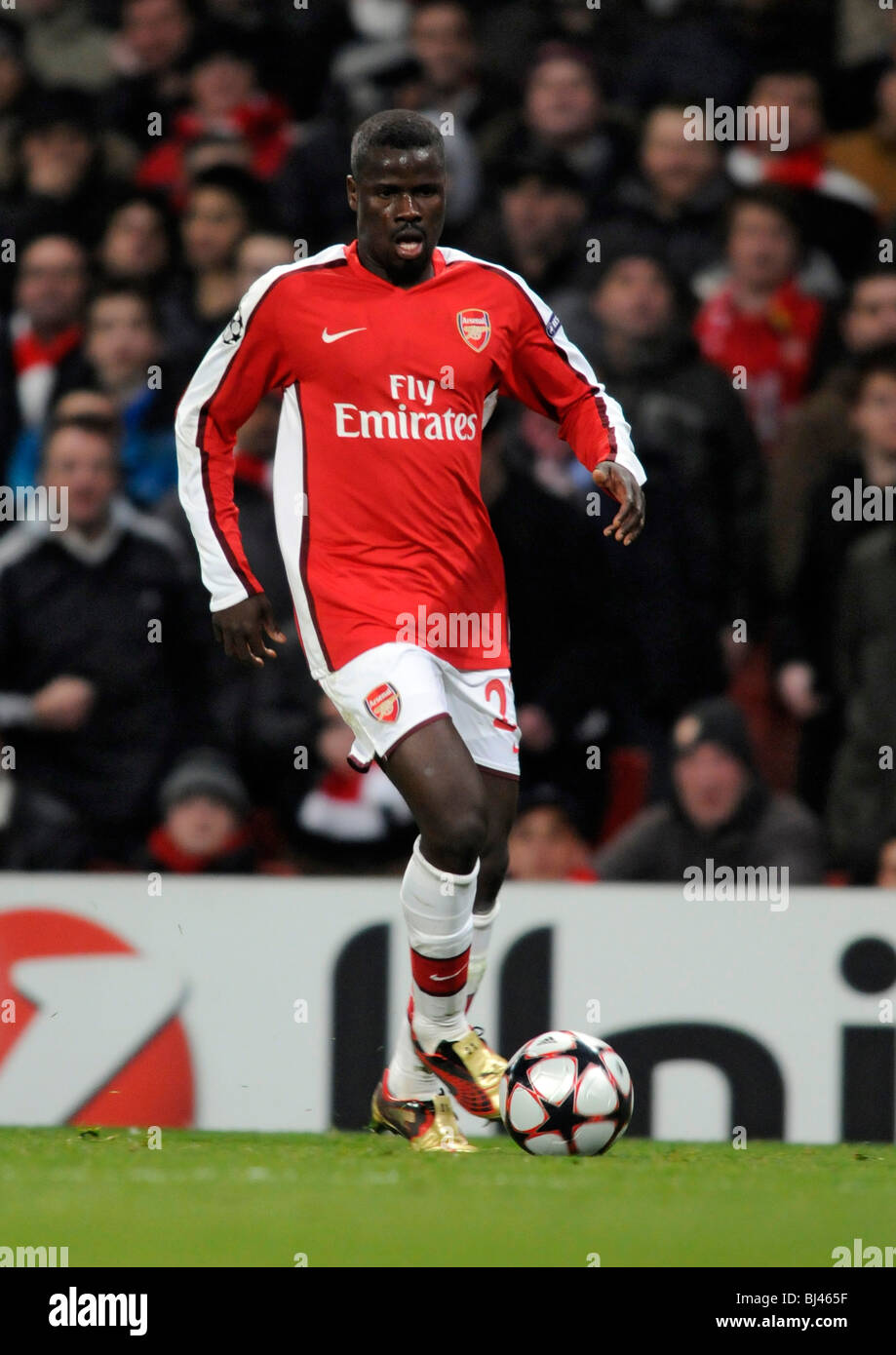 Arsenal No 27 Emmanuel Eboue, Arsenal V Porto UEFA Champions League ...