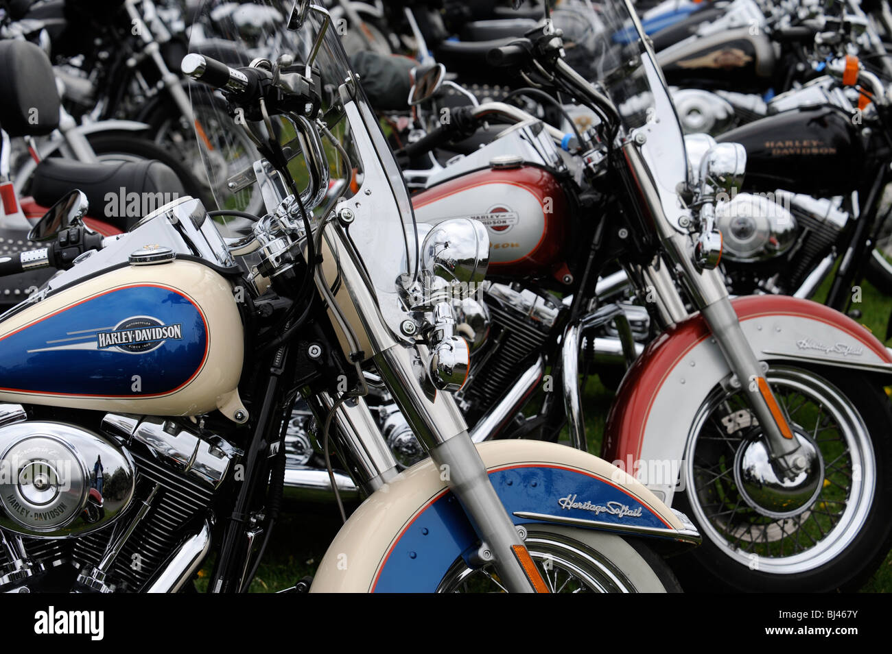 Harley davidson rally hi-res stock photography and images - Alamy