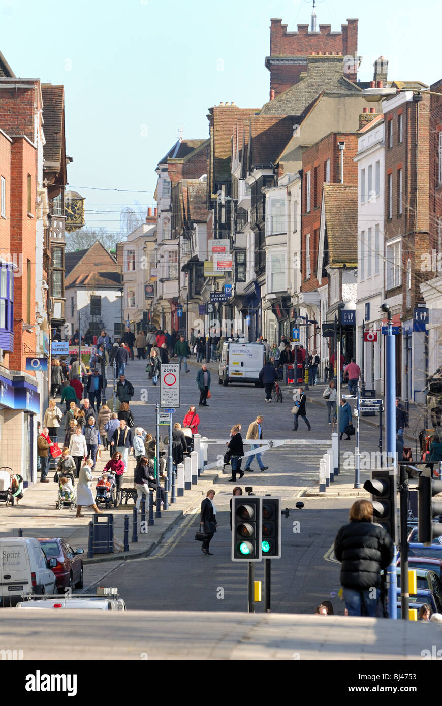 Guildford High Street,Surrey Stock Photo - Alamy