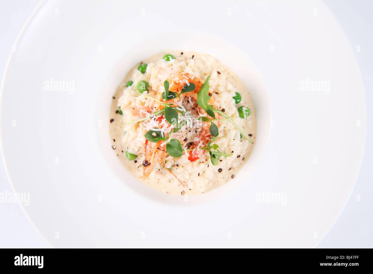 Seafood risotto hi-res stock photography and images - Alamy