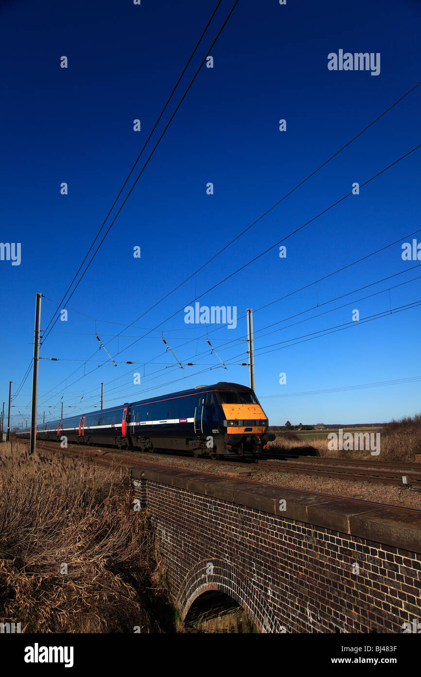 East Coast Trains Operating Company 82212 DVT High Speed Electric Train ...