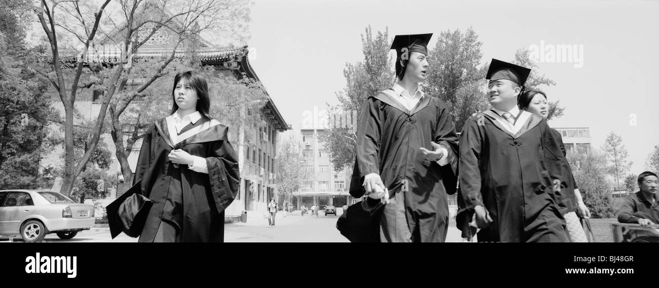 Graduates in Peking University campus in Beijing, China Stock Photo - Alamy