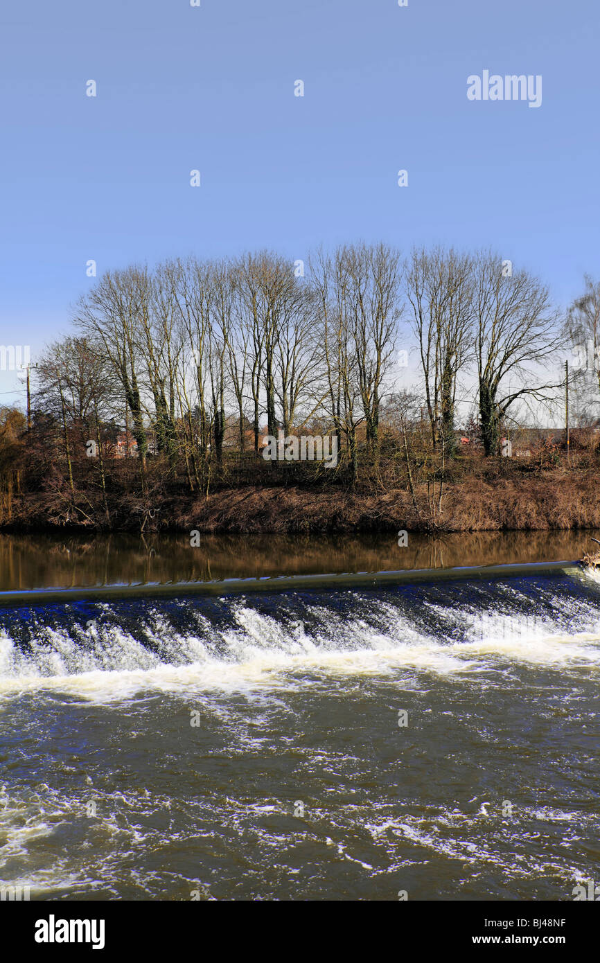 the river severn worcester Stock Photo - Alamy