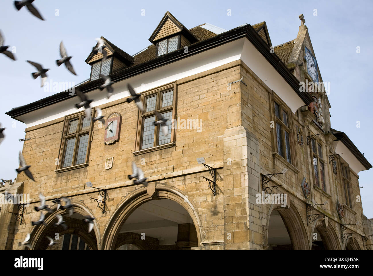 Guildhall in Cathedral Square, Peterborough, England Stock Photo - Alamy
