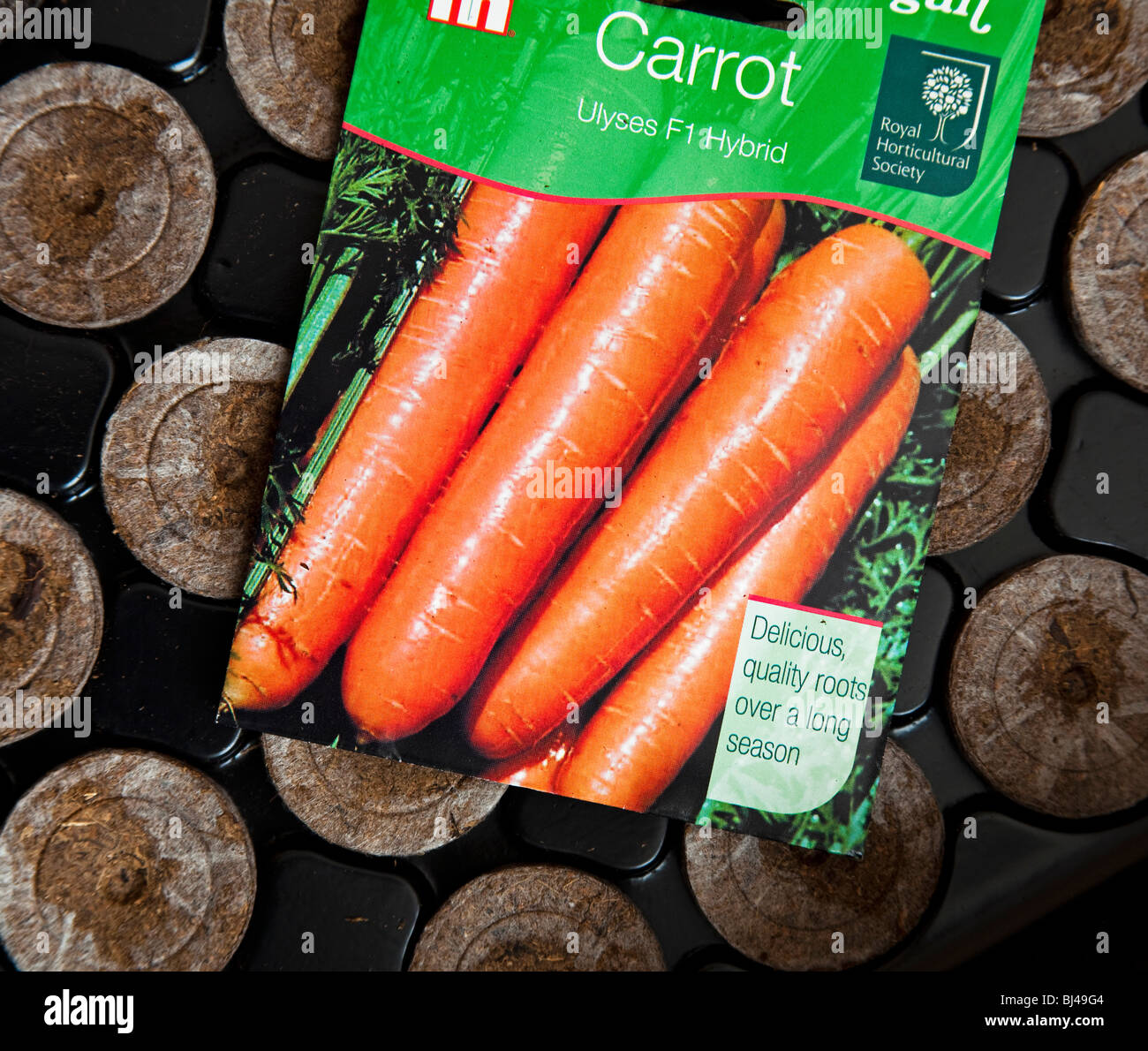 Carrot seed packet hi-res stock photography and images - Alamy