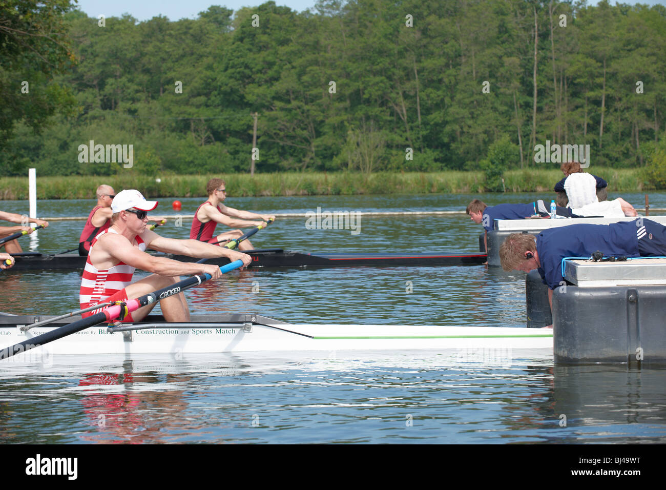 Rowing race start line hi-res stock photography and images - Alamy