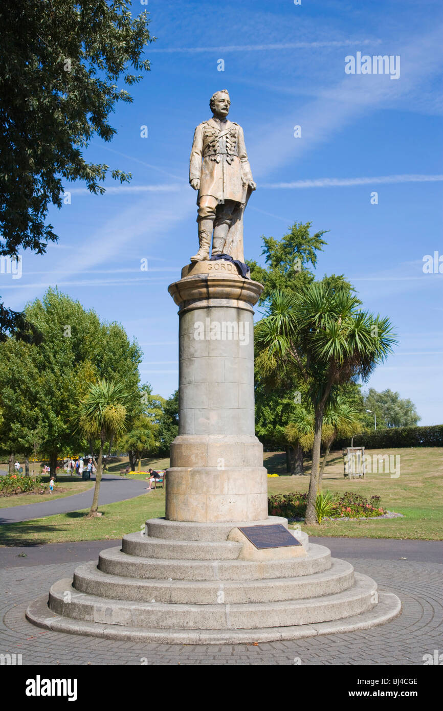 Statue of General Charles George Gordon at Fort Gardens, Gravesend ...