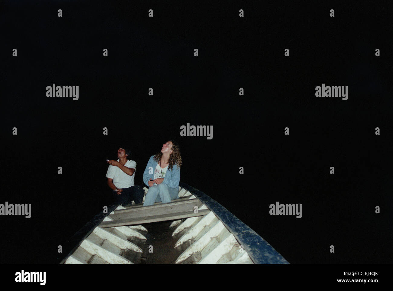 Amazon river boat night hi-res stock photography and images - Alamy