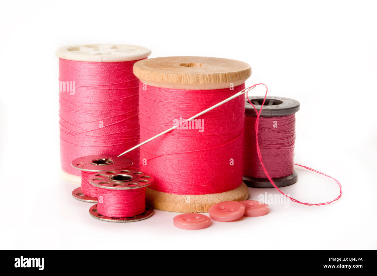 needle and thread Stock Photo - Alamy