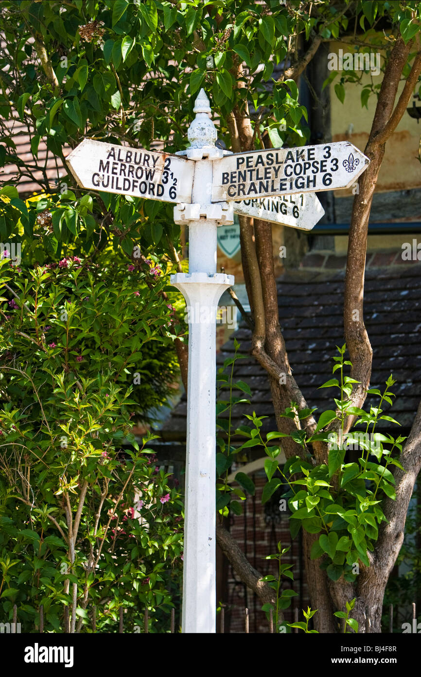 Old Signpost Village High Resolution Stock Photography and Images - Alamy