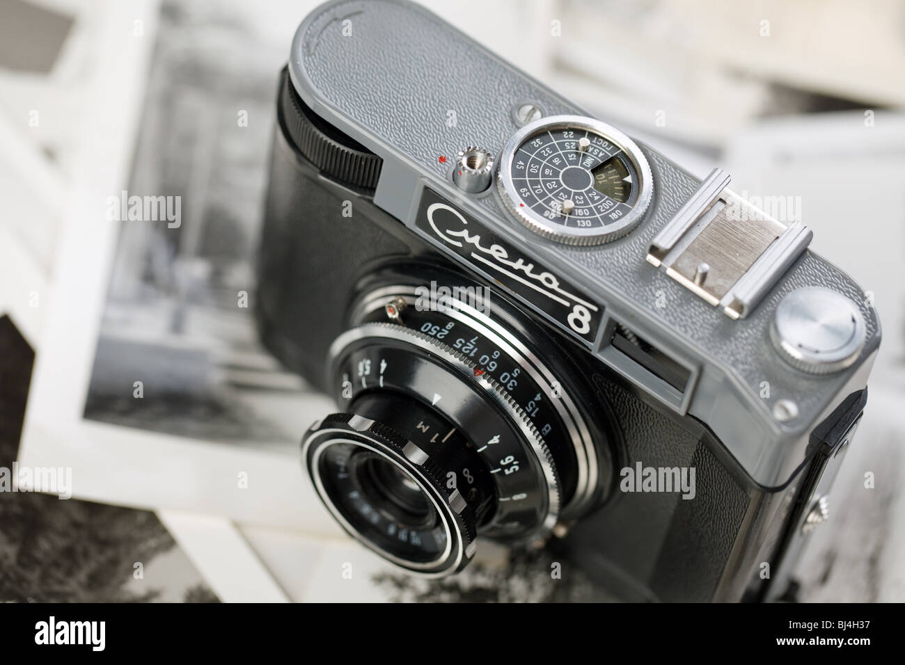 vintage Russian camera Stock Photo - Alamy